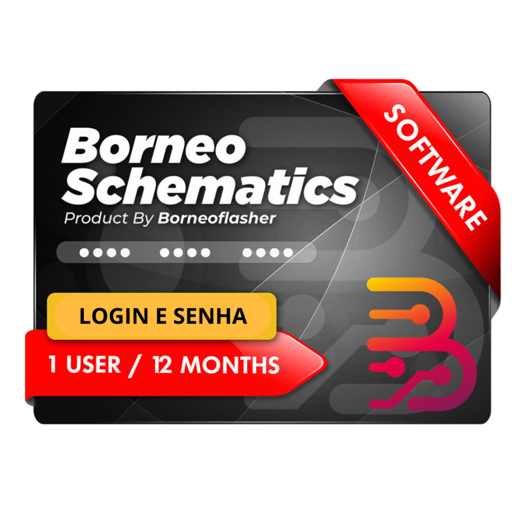 Borneo Schematic Oficial no Brasil – Ferramenta de software, mapeamento de falhas, esquemas ...